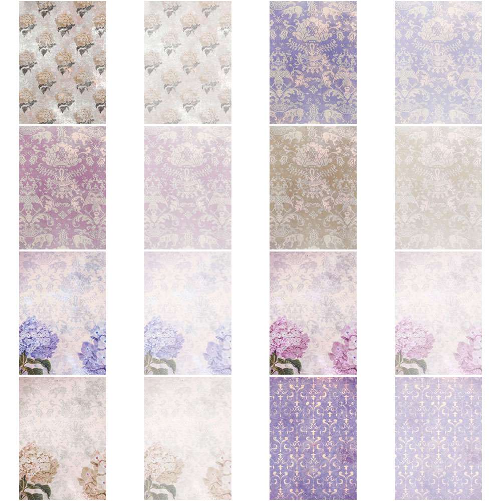 Vintage Chic Backing Papers Download - Carnation Crafts