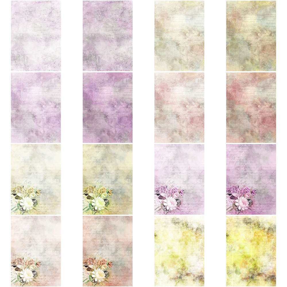 Shabby Chic Textures Backing Papers Download - Carnation Crafts