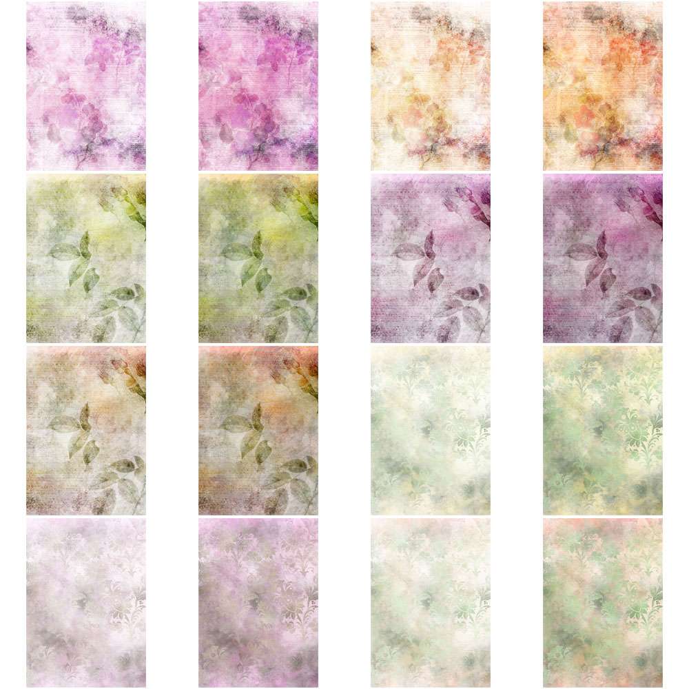 Shabby Chic Textures Backing Papers Download - Carnation Crafts