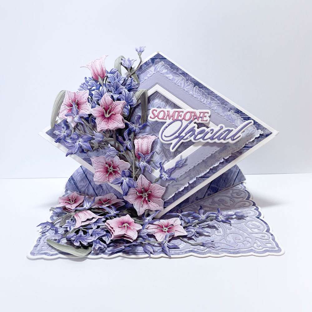 Carnation Crafts Shabby Diamonds Die Set - Carnation Crafts