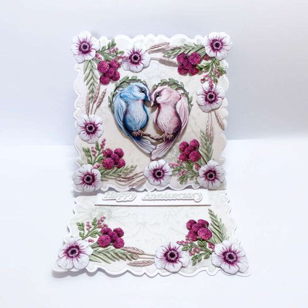 Carnation Crafts Mixed Floral Card Shape Die Set - Carnation Crafts