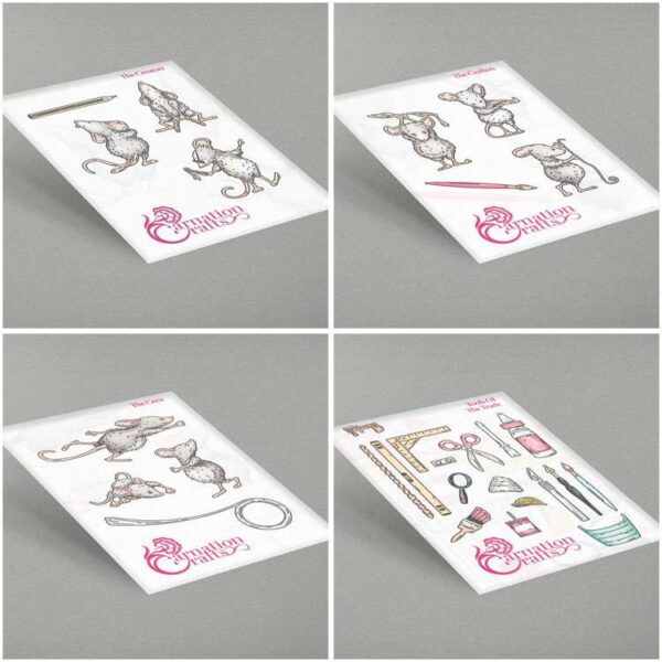 Carnation Crafts Crafty Little Mice Collection - Carnation Crafts
