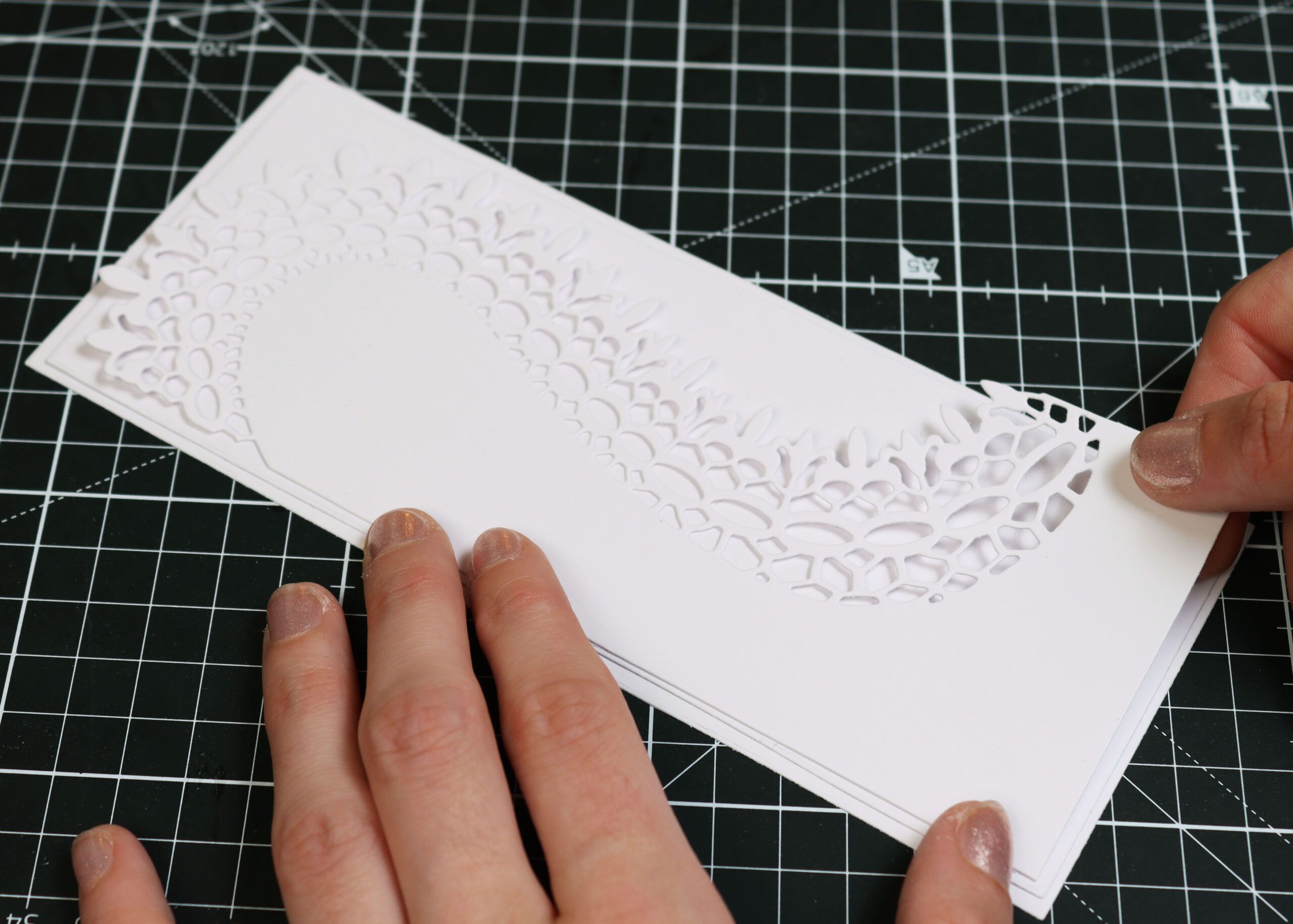How To Create The Perfect Base For White On White Cards