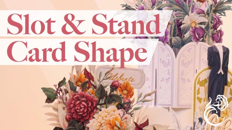 Slot & Stand Card Shape - Carnation Crafts