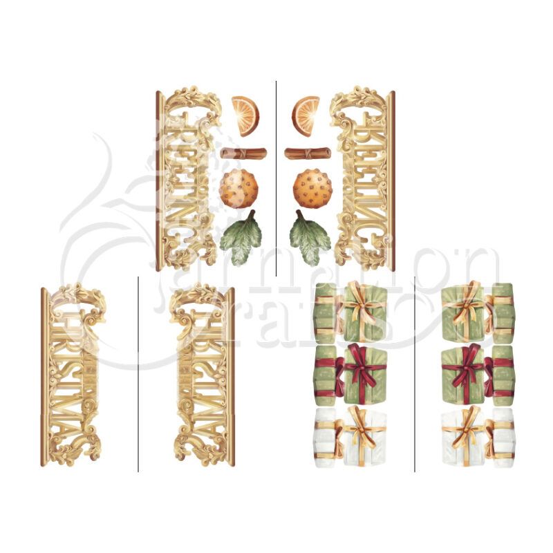 Carnation Crafts Ornate Sentiment Collection Original Colourway ...