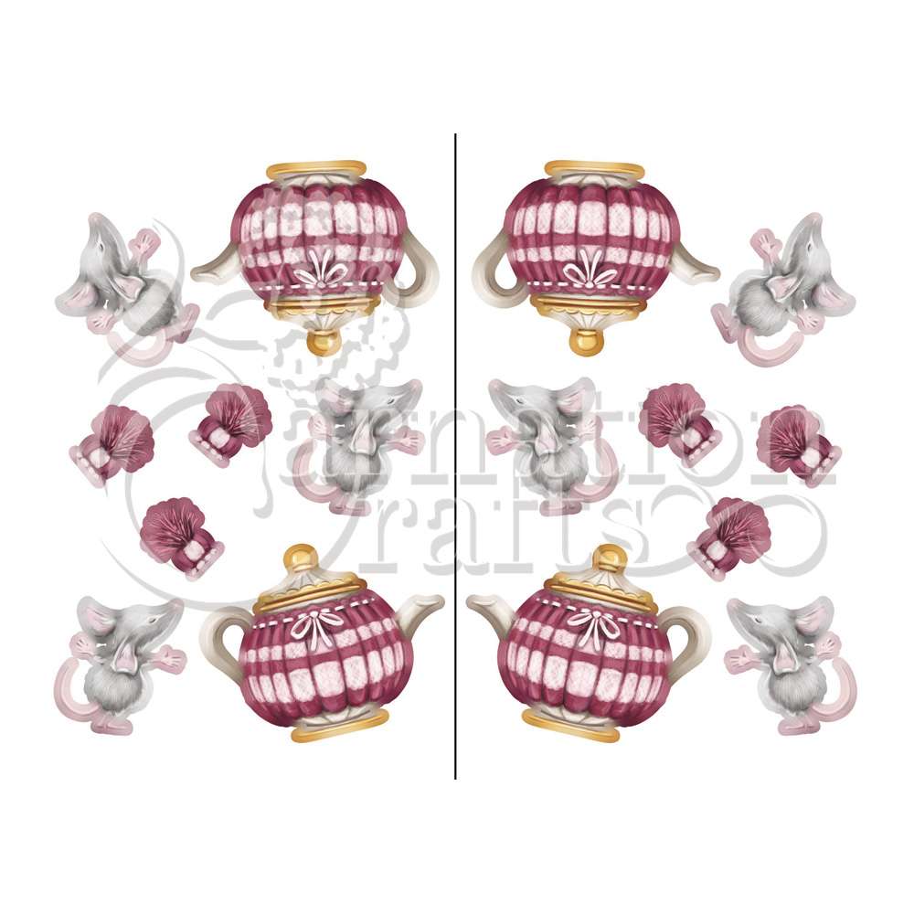 Carnation Crafts Cosy Tea Vignette 1 Download - Carnation Crafts