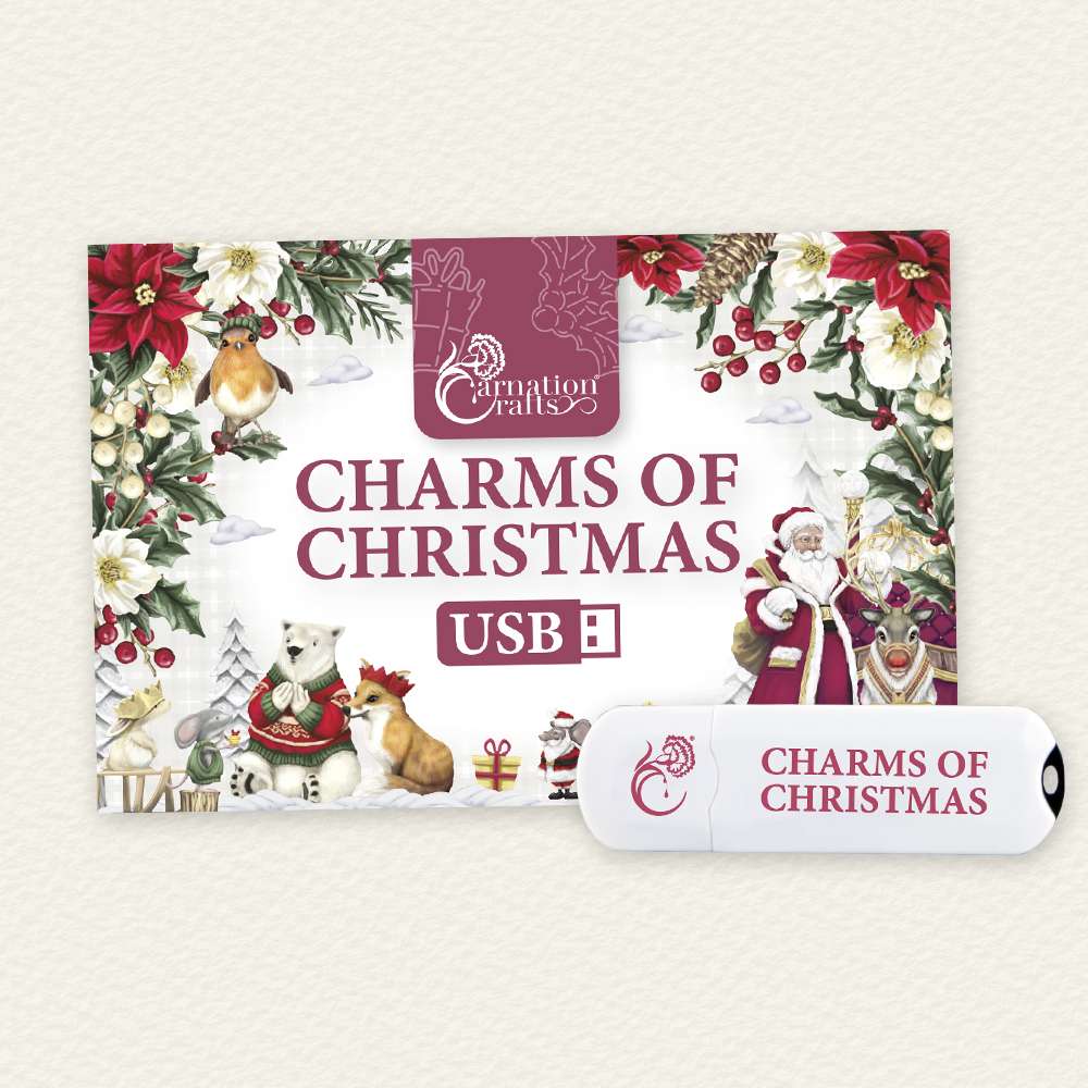 Carnation Crafts Charms Of Christmas USB - Carnation Crafts Carnation Crafts Charms Of Christmas USB - Carnation Crafts